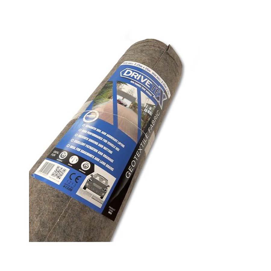 Drivetex Driveway Membrane Non-Woven Geotextile 2.25x25m from County Online